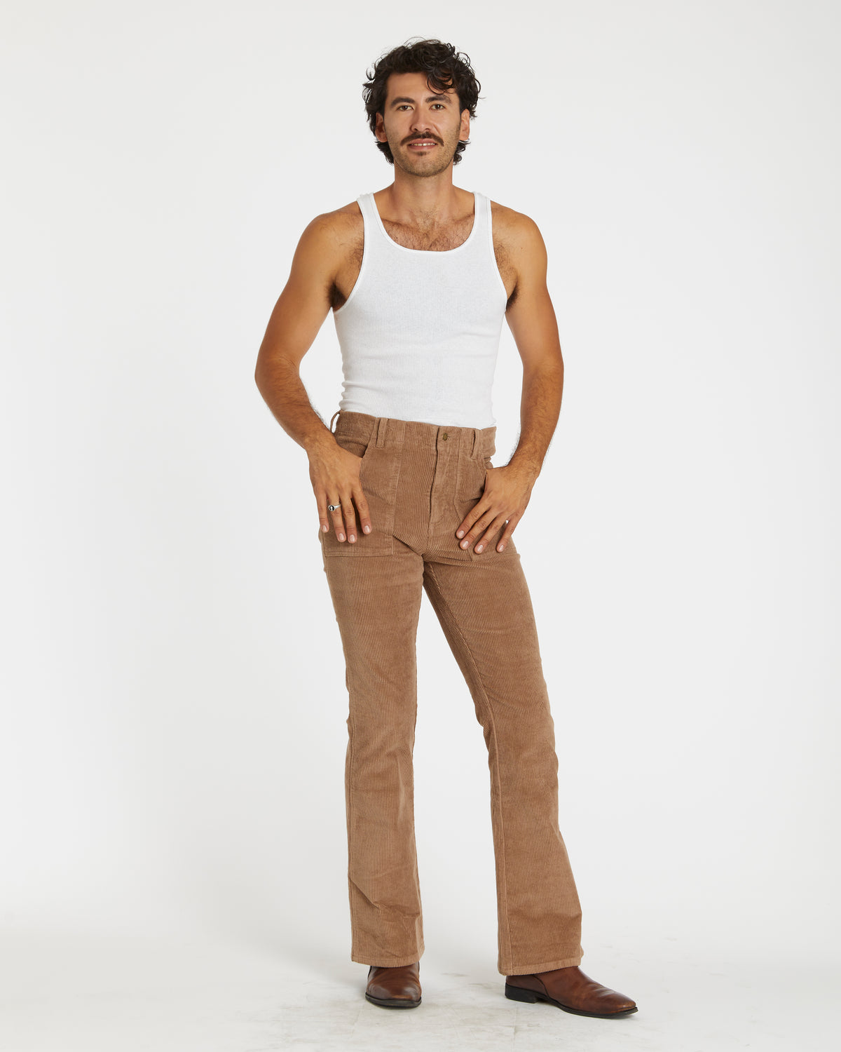 Hammies Men's Bell Bottom (Brown)
