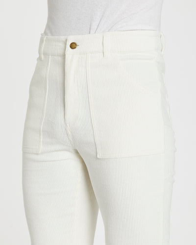Hammies Men's Corduroy Bell Bottoms (White)