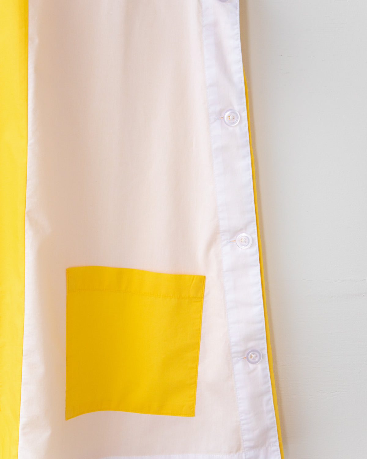 Hammies Two-Tone Smock (Yellow/White)
