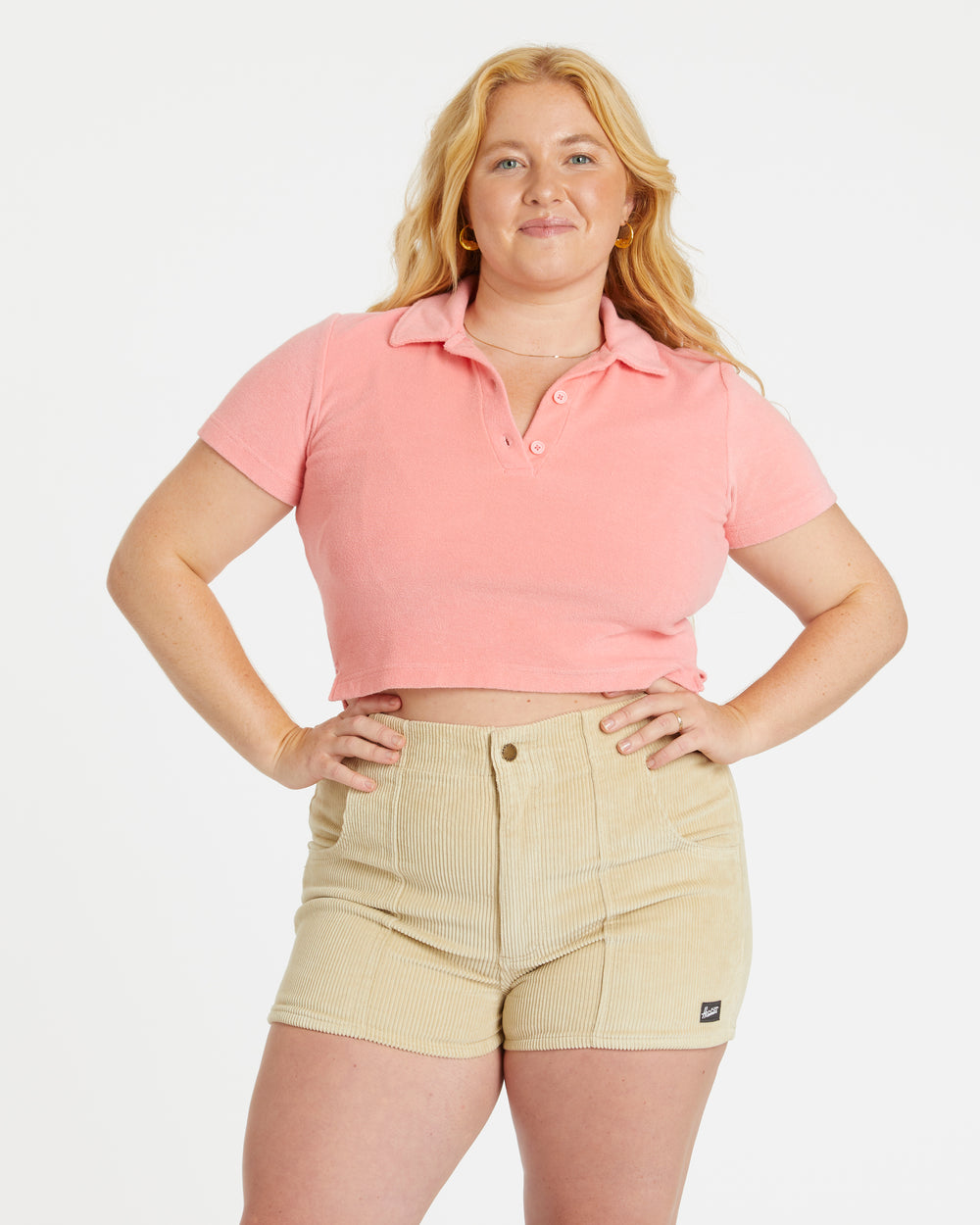 Hammies Women's Terry Polo (Watermelon)